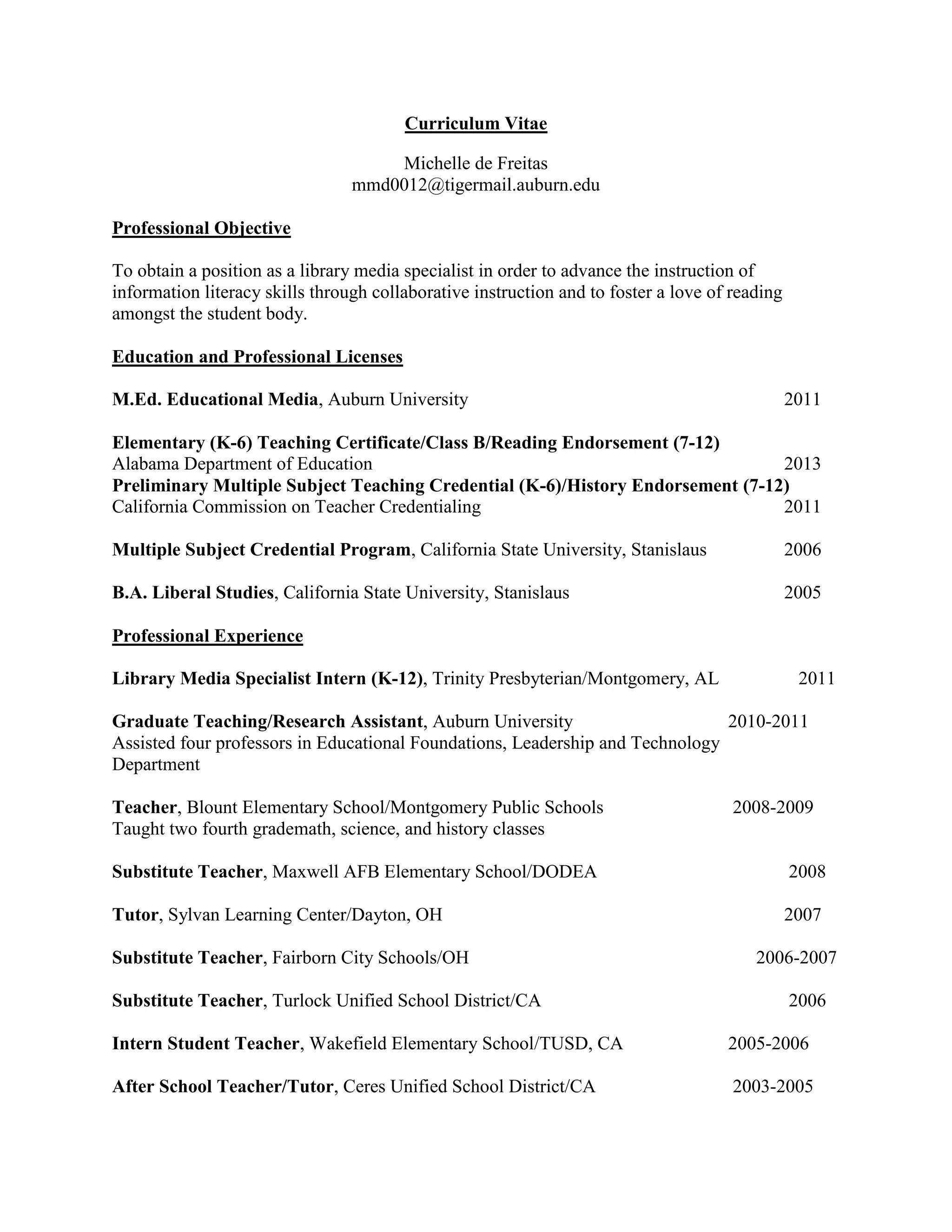 LMS Resume | DOCX