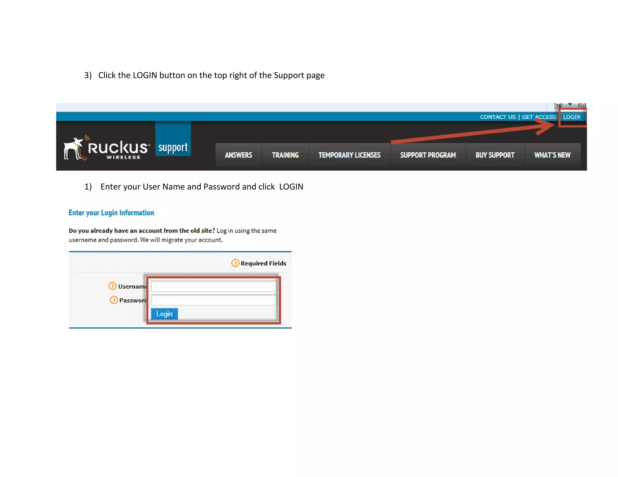 Lms ruckus trainig portal | PDF