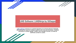 LMS Software _ LMSNinja by 500apps.pdf