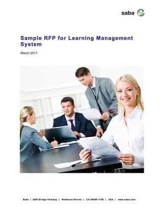 LMS Template RFP march11,2011 | PDF