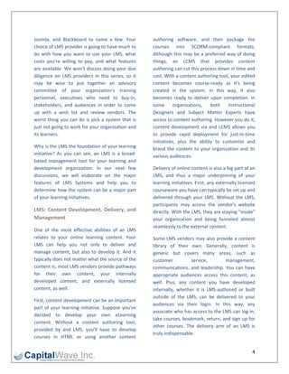 Lms white paper may 2010 | PDF