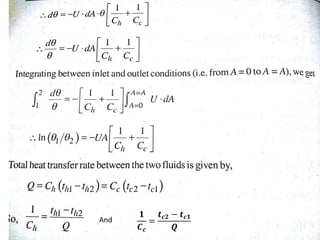 analysis of heat exchanger by LMTD method | PPTX