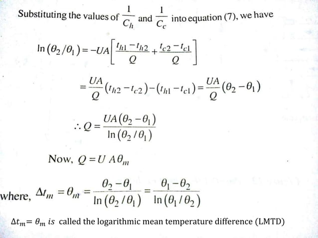 analysis of heat exchanger by LMTD method | PPTX | Physics | Science