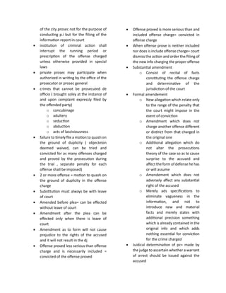 Last Minute Tips Remedial Law | DOCX