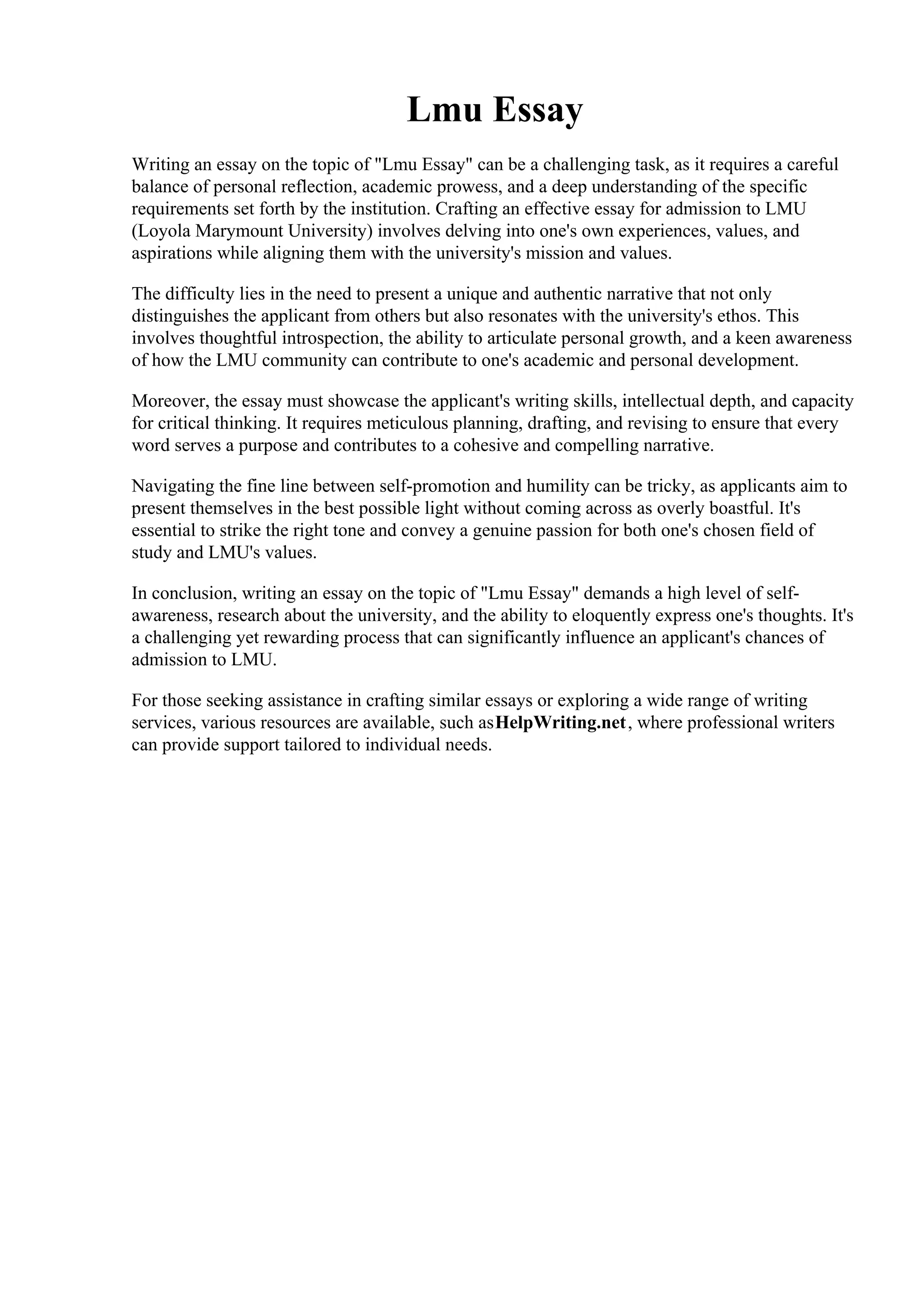 Lmu Essay. LLM Sample Dissertation. LJMU Thesis Template - Liverpool ...