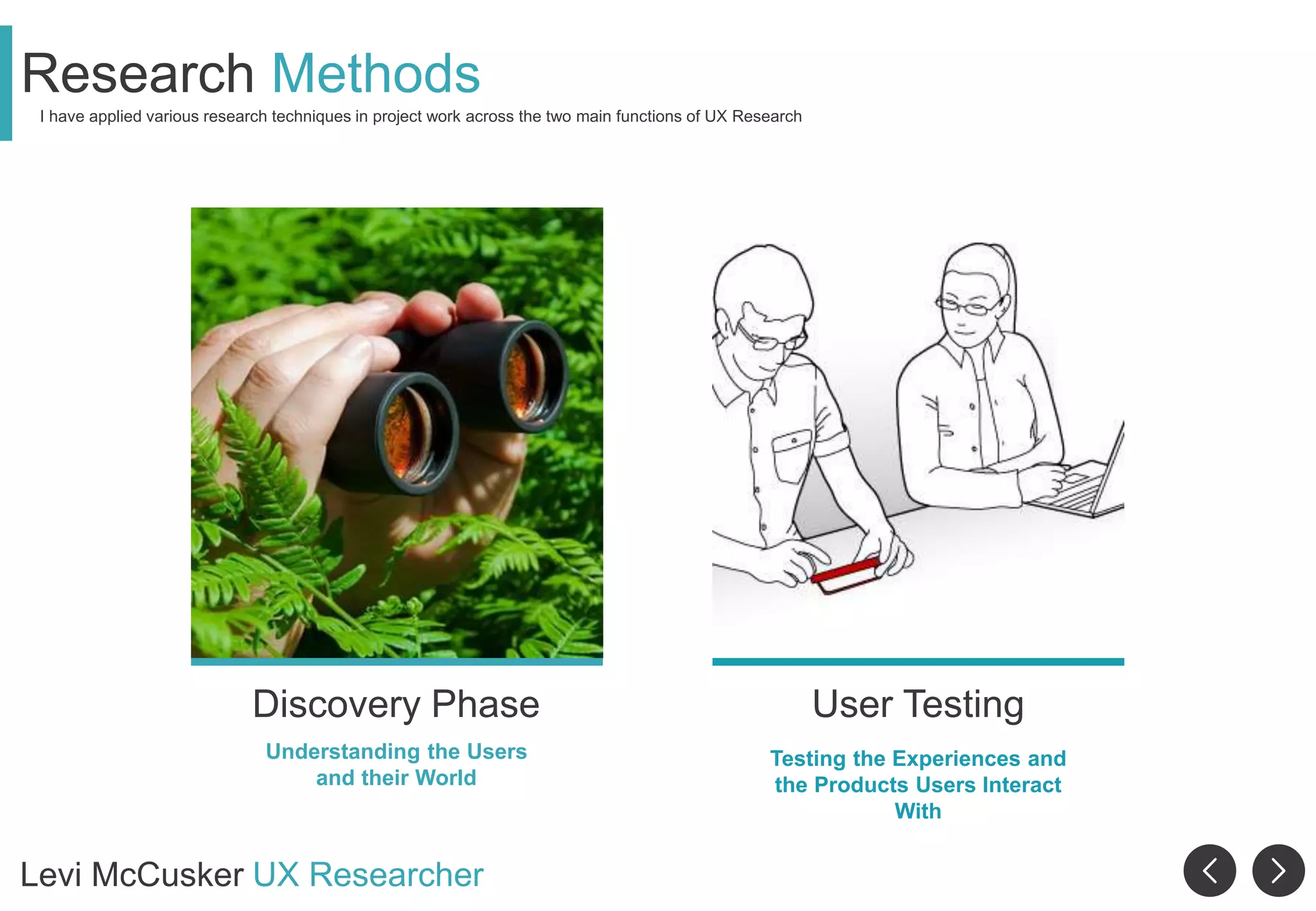 Levi McCusker UXD | PPT