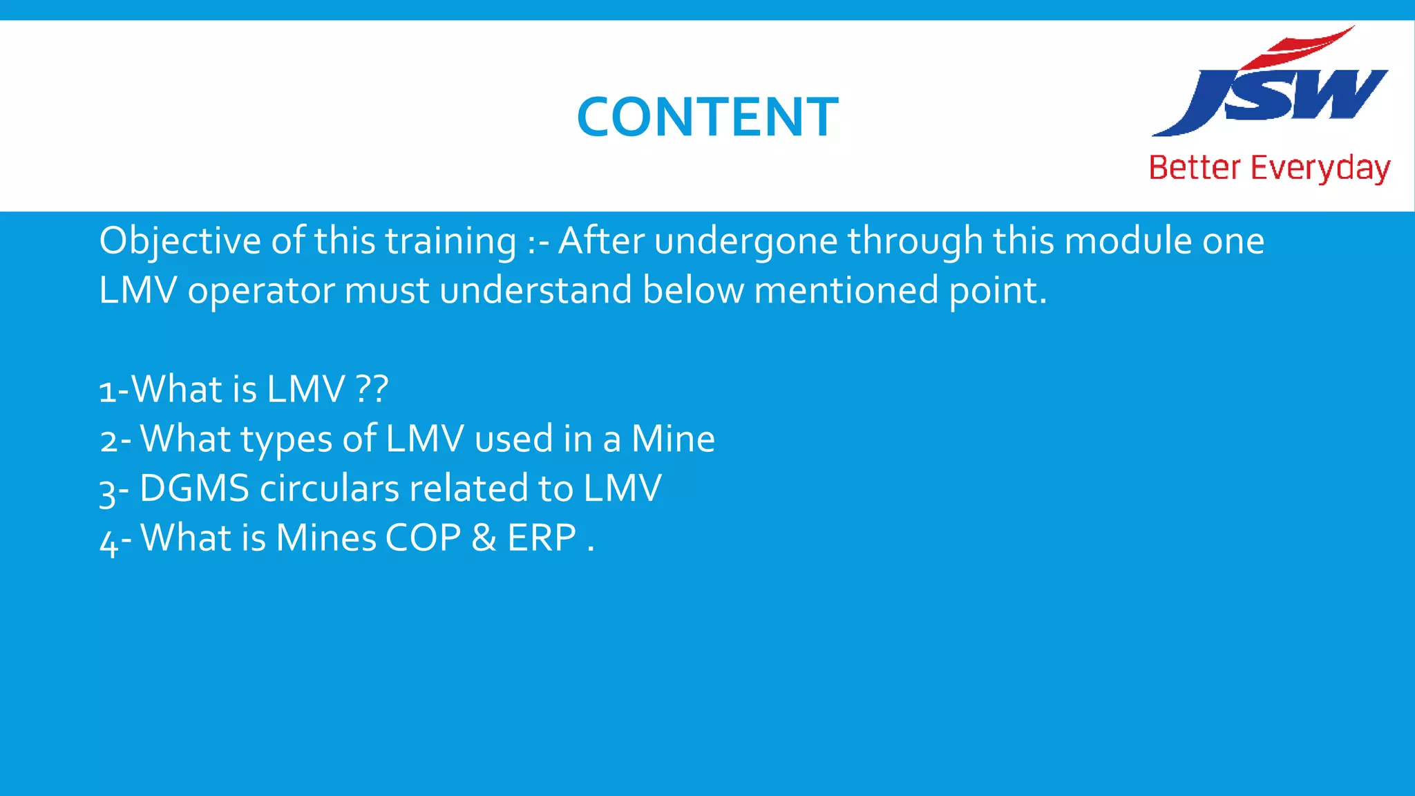 LMV safety .pptx