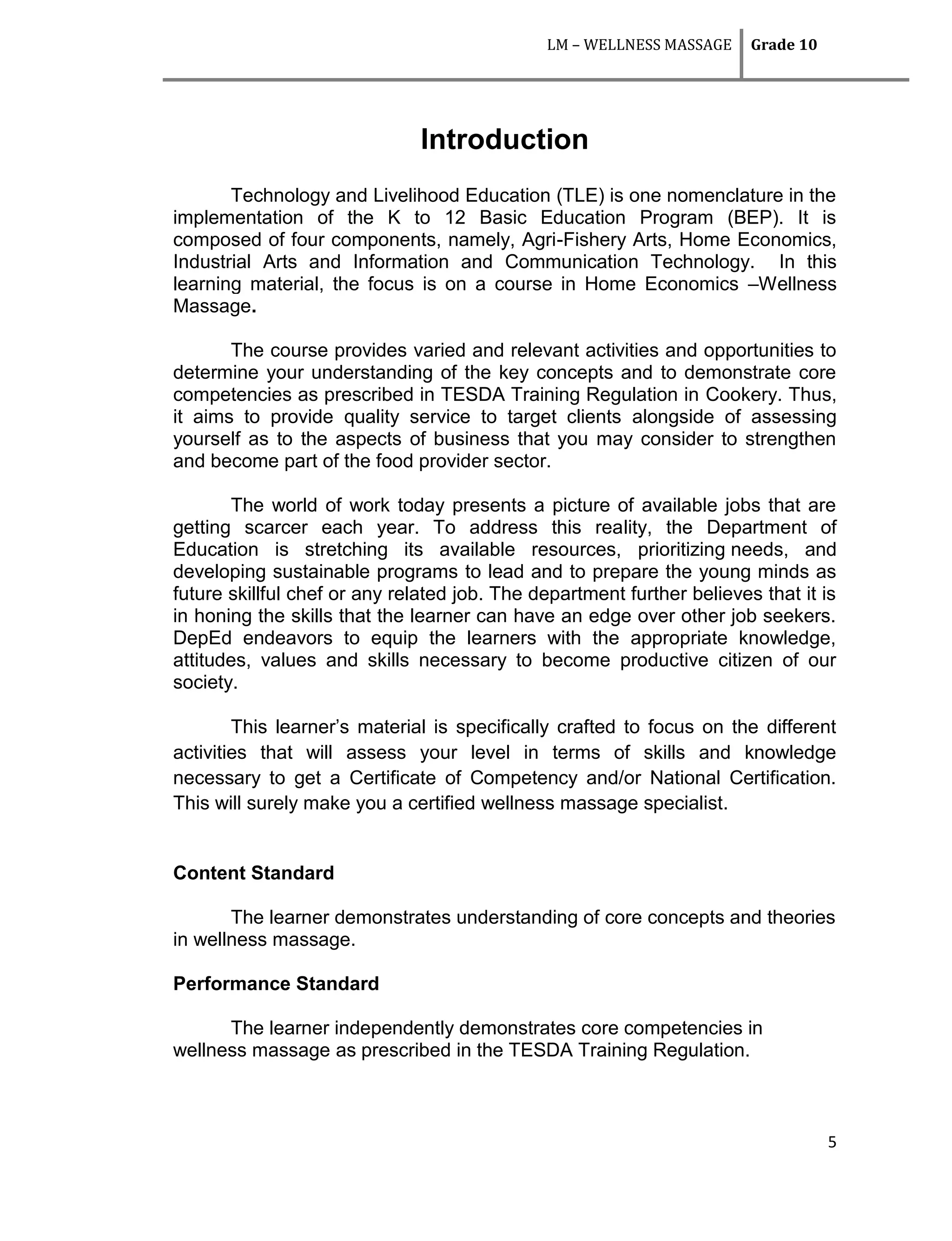 Lm wellness massage g10 | PDF