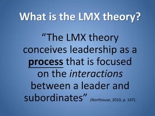 LMX Presentation | PPTX
