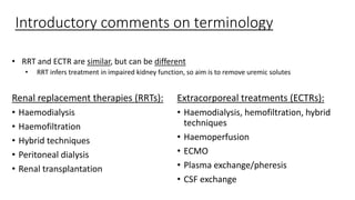 Extracorporeal therapies for toxin ingestion by Dr Darren Roberts | PPT