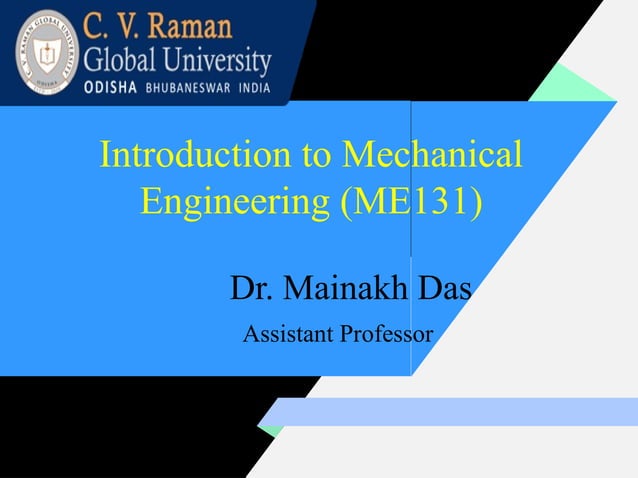 Introduction to mechanical Engineering.pptx