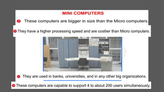 TYPES OF COMPUTERS , different types of computers.pptx