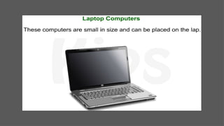 TYPES OF COMPUTERS , different types of computers.pptx