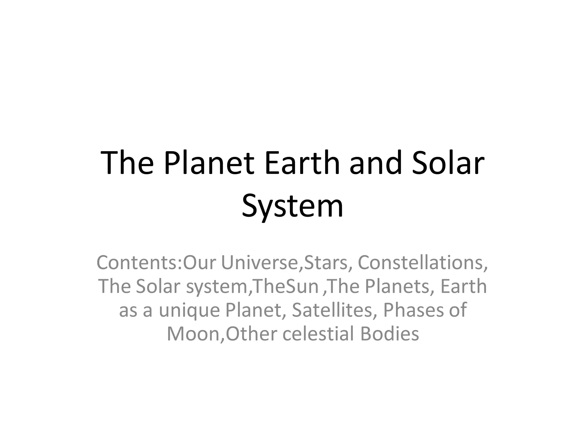 class 6 LN.I THE PLANET EARTH PPT - Copy.pdf
