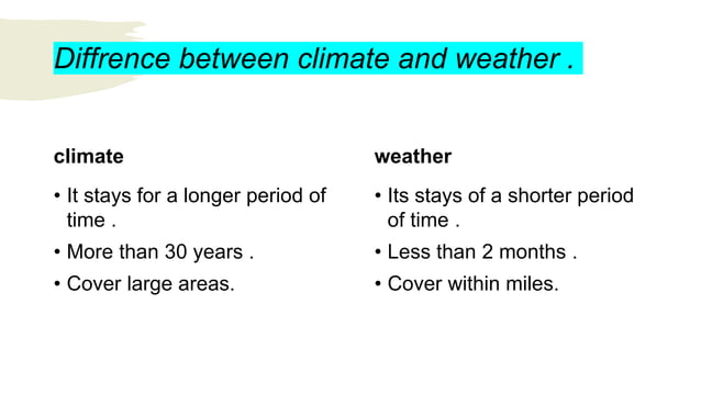 CLIMATE CLASS 9 | PPTX