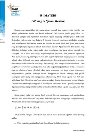 LN s04-machine vision-s2 | PDF