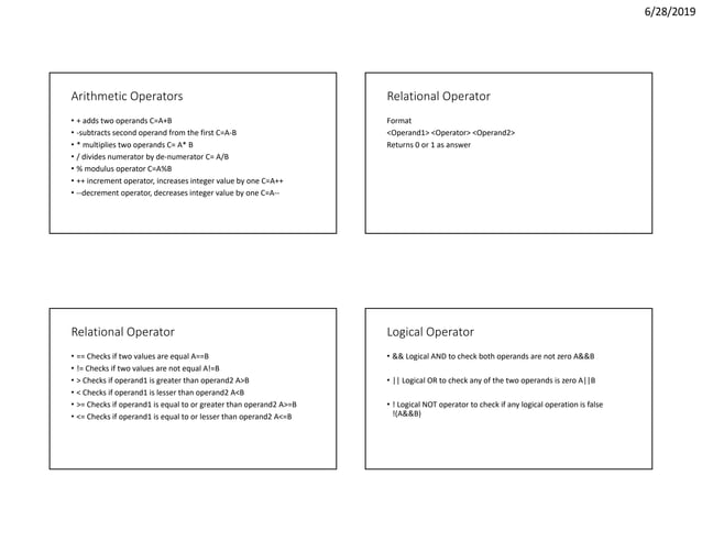 Dsa 103 Object Oriented Programming Week 2 Ppt 8456