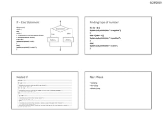 DSA 103 Object Oriented Programming :: Week 2 | PPT