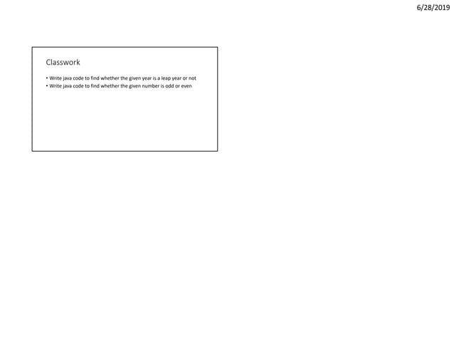 Dsa 103 Object Oriented Programming Week 2 Ppt