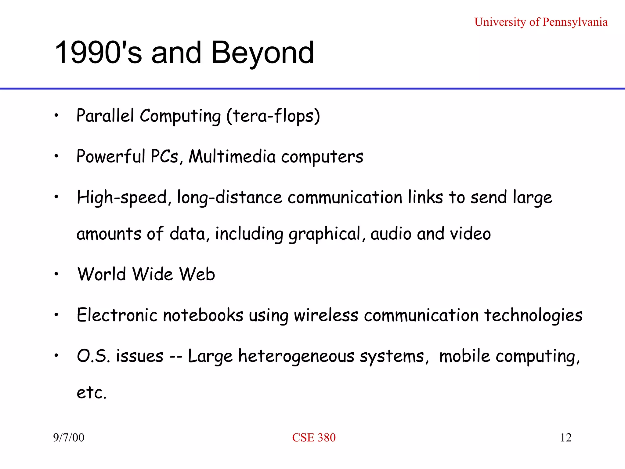 CSE 370 - Introduction to Operating Systems | PPT