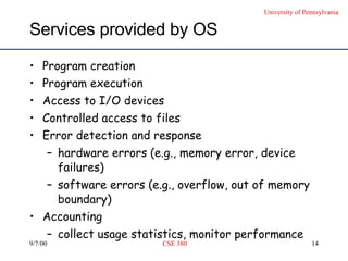 CSE 370 - Introduction to Operating Systems | PPT
