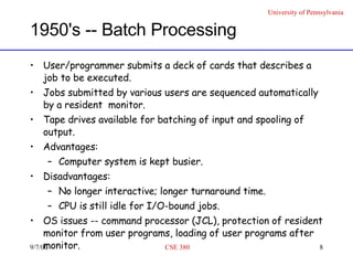 CSE 370 - Introduction to Operating Systems | PPT
