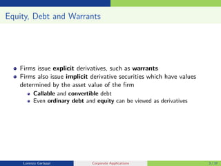 Corporate Applications - Three corporate contexts | PPT