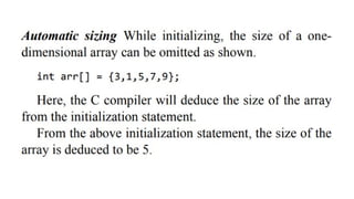 LN 3 PPT 1.pptx, arrays, rows and column | PPTX