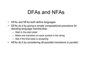 Nondeterministic Finite Automata | PDF