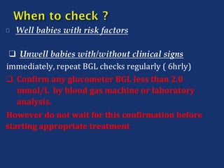 Neonatal Hypoglycemia.pdf nursing management ppt | PPT