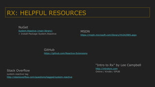 Understanding reactive programming with microsoft reactive extensions | PPT