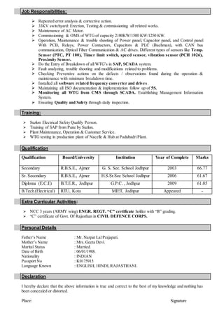 Laxmi narayan's resume | DOCX