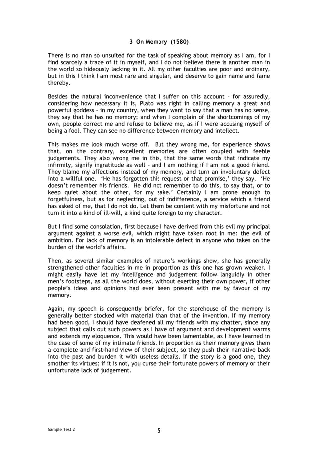 UK LNAT Sample Paper | PDF