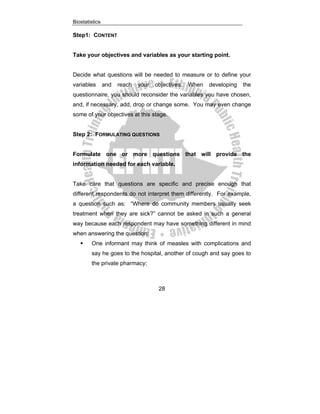 Ln biostat hss_final | PDF