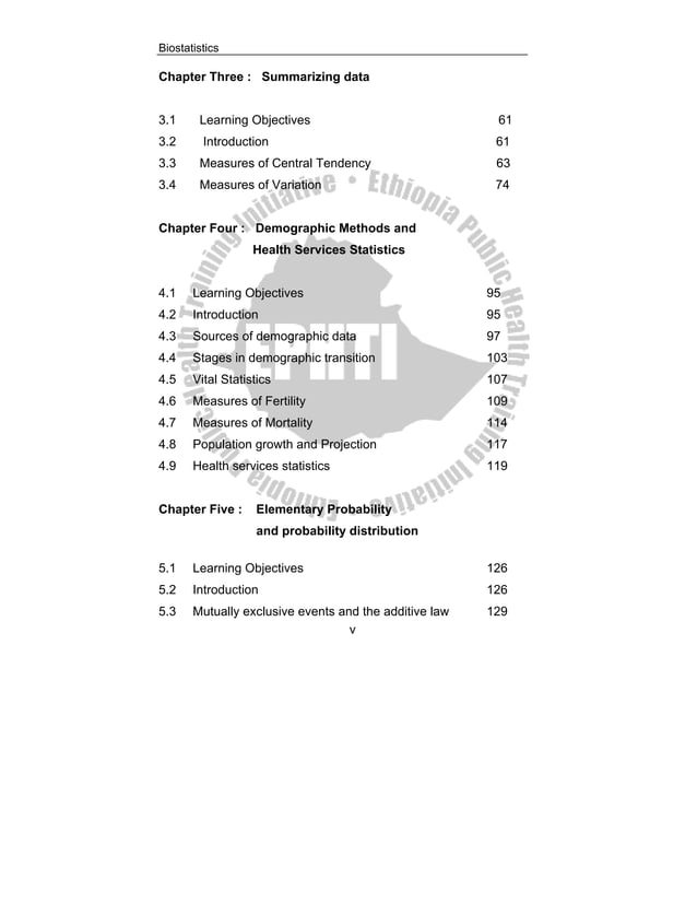 Ln biostat hss_final | PDF