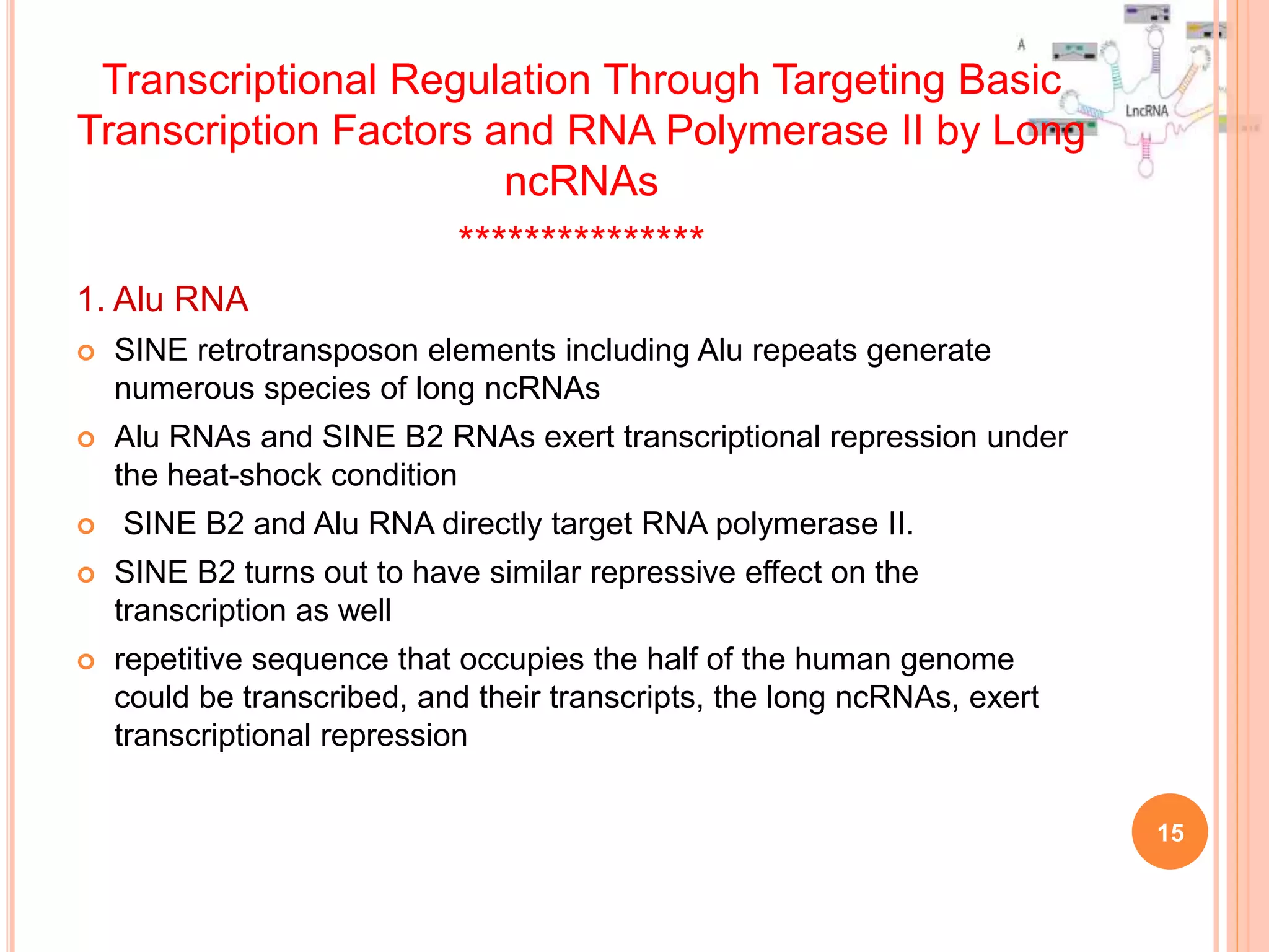 LncRNA (Long noncoding RNA) | PPSX