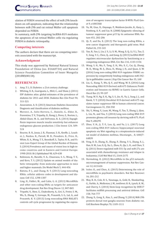 Lnc rna h19 induces retinal müller cell apoptosis via mir-29b foxo4 ...