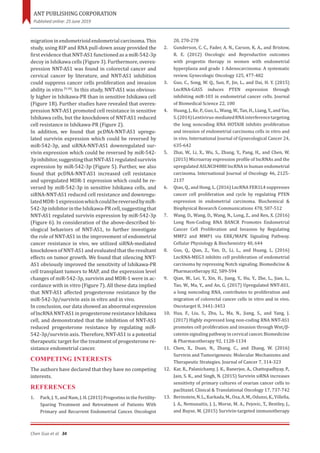 Lnc rna nnt as1 affect progesterone resistance by regulating mir-542-3p ...