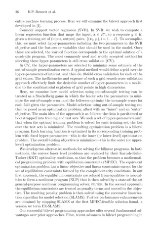 LNCS 5050 - Bilevel Optimization and Machine Learning | PDF