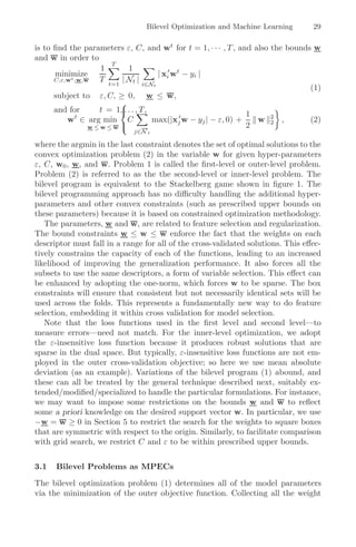 LNCS 5050 - Bilevel Optimization and Machine Learning | PDF