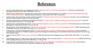 Mining on Relationships in Big Data era using Improve Apriori Algorithm ...