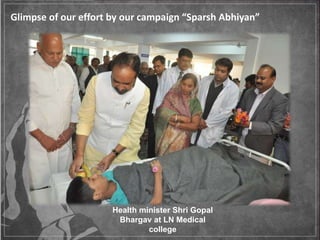 Lnct campaign named Sparsh Abhiyan for disable people | PPTX