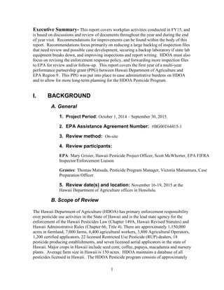 EPA DOA 2015 Review | PDF