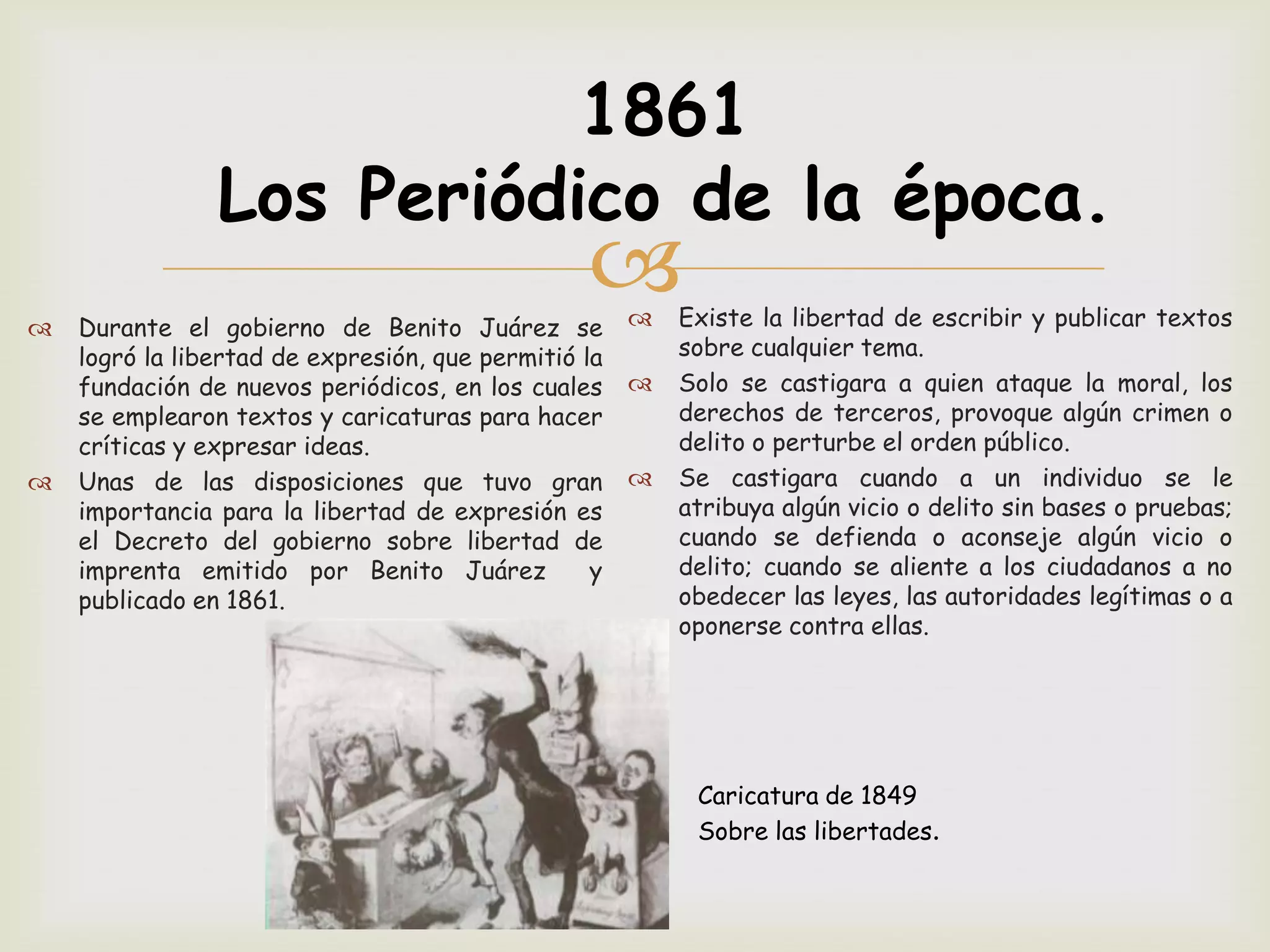 Línea del tiempo "De la Reforma a la República restaurada" | PPTX