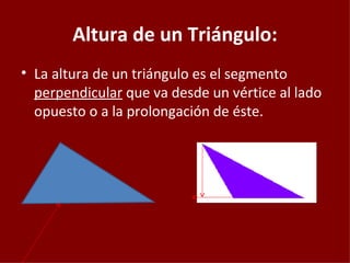 Lineas Notables del Triangulo | PPT