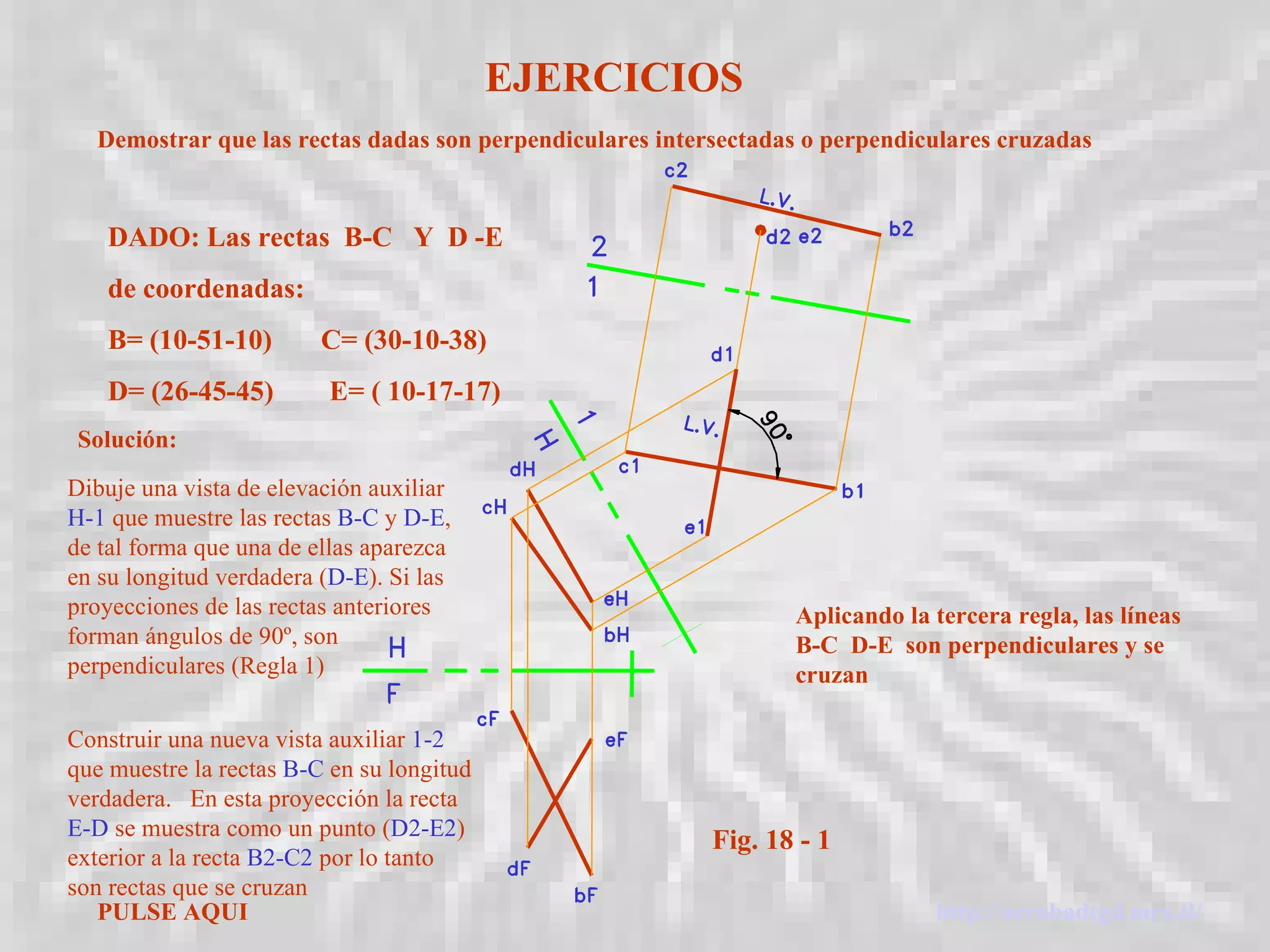 Lìneas perpendiculares | PPT