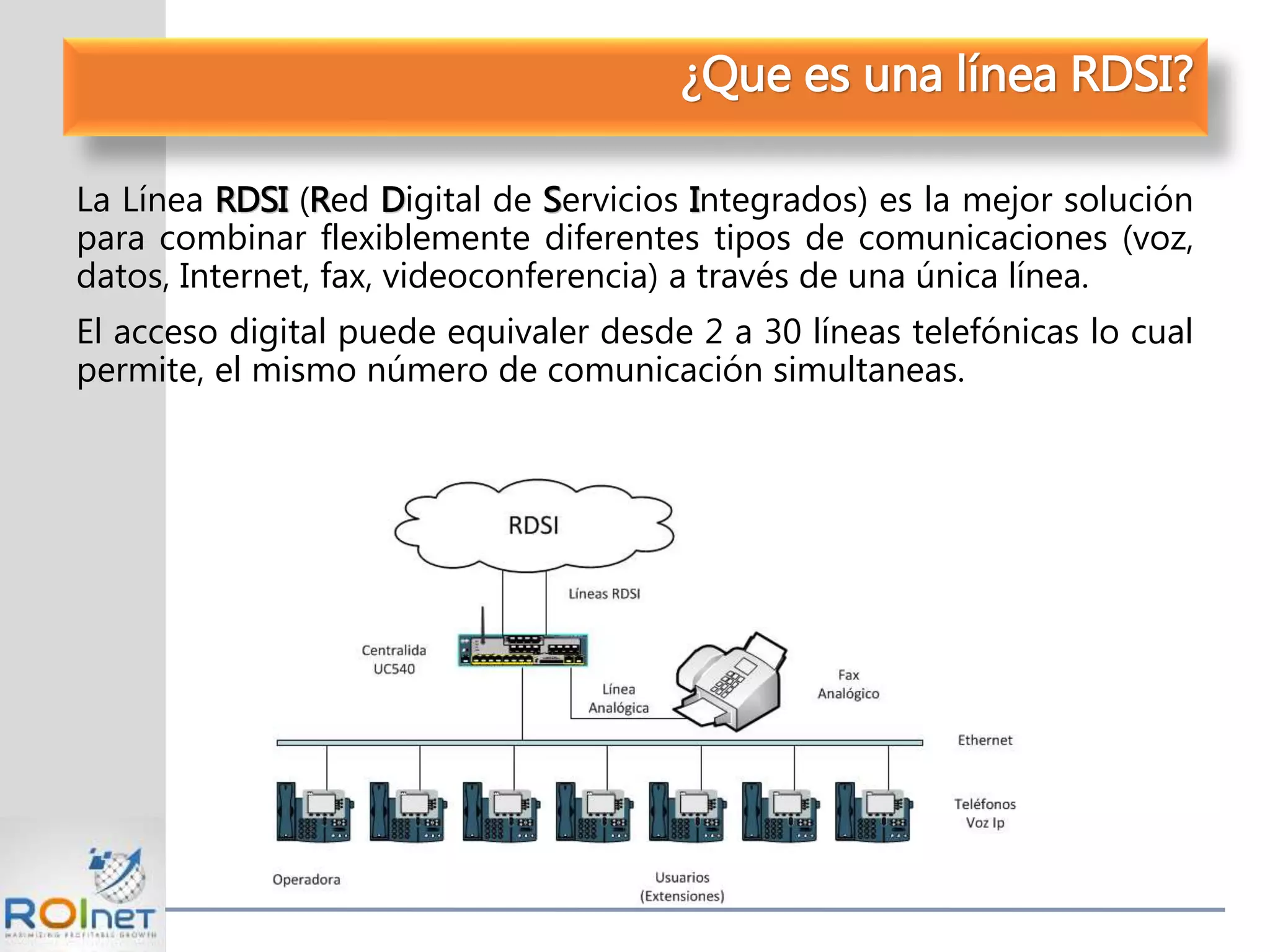 Líneas Troncales, RDSI y SIP Trunk | PPT