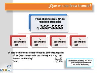Líneas Troncales, RDSI y SIP Trunk | PPTX