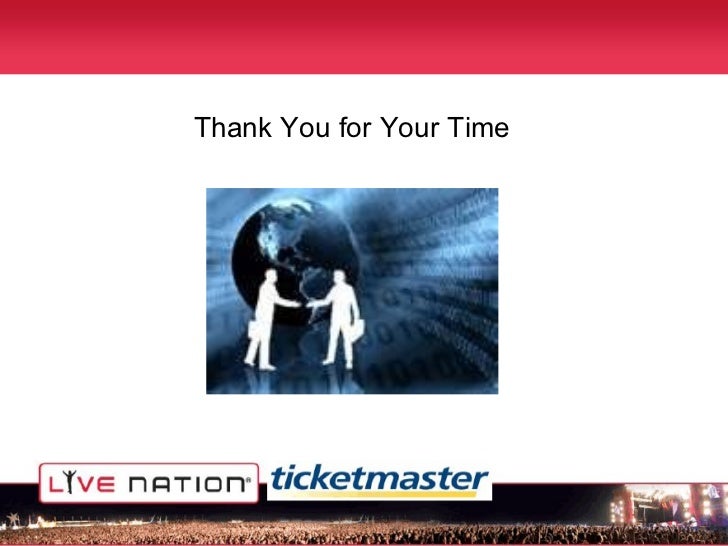 Live Nation and TicketMaster Merger