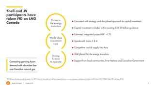 Shell gives green light to invest in LNG Canada | PDF